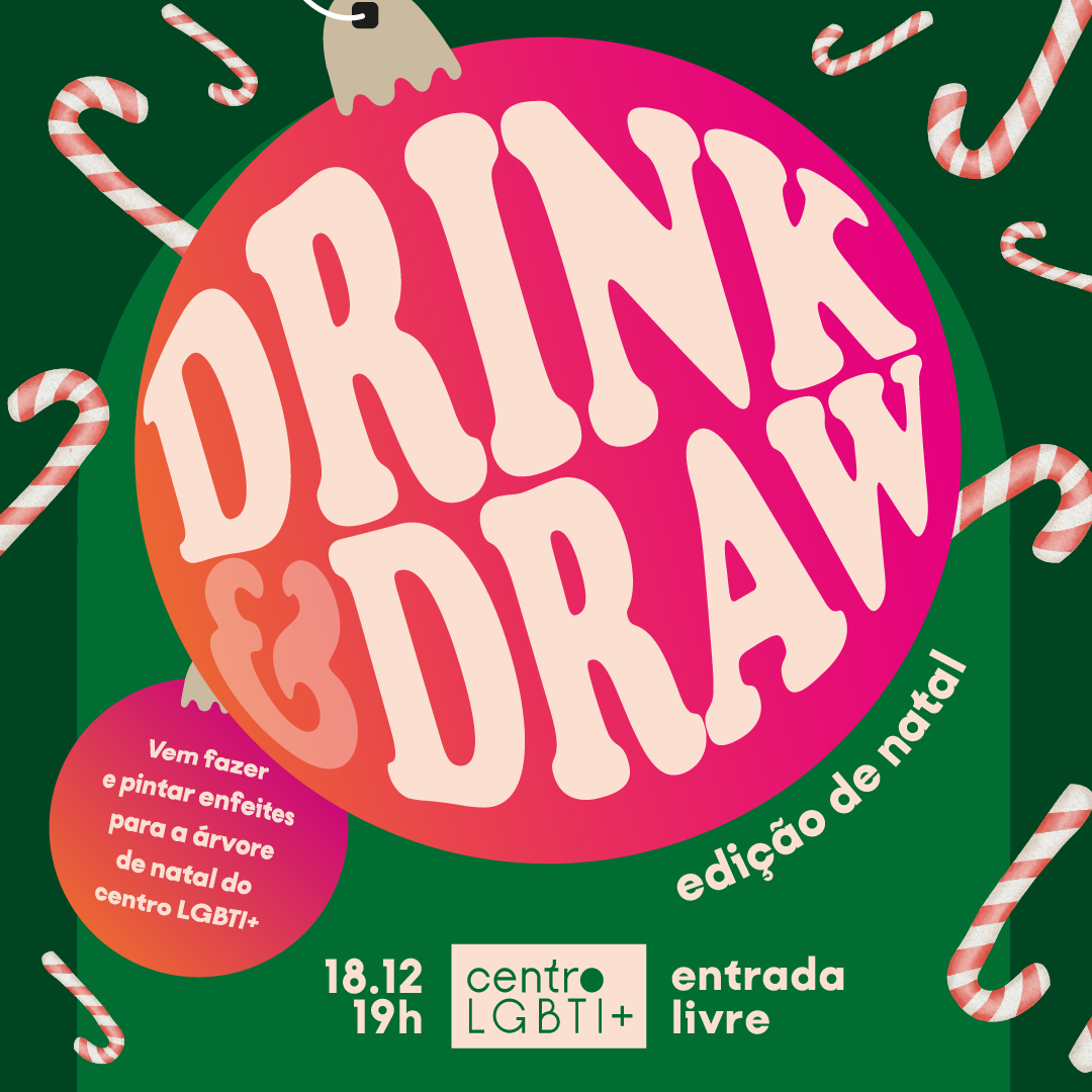 Drink & Draw – Natal 2024 | ILGA Portugal