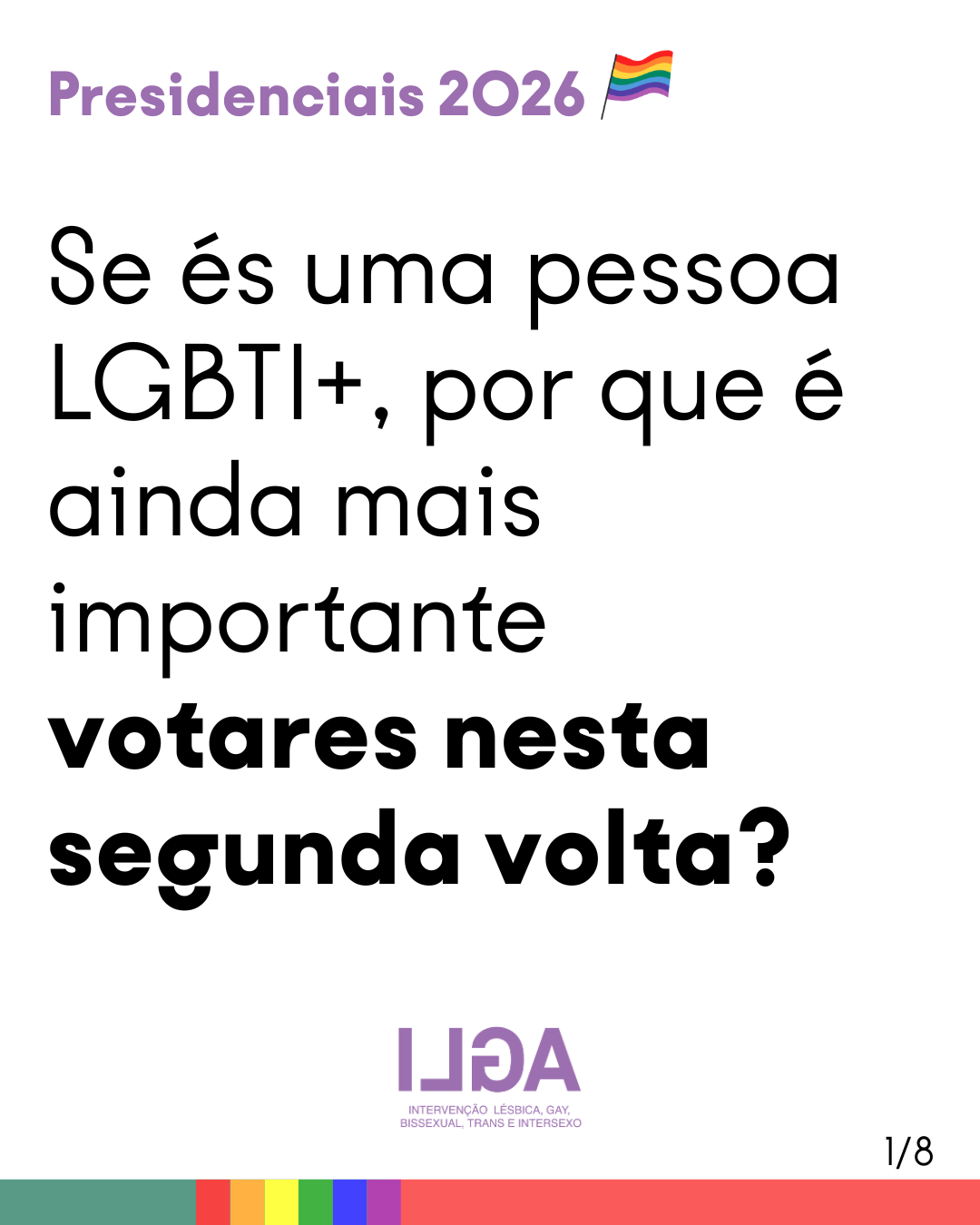 Campanha Presidenciais 2026 | ILGA Portugal